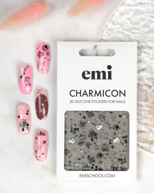 Charmicon Silicone Stickers #232 Journey 1 - EMI Nail School